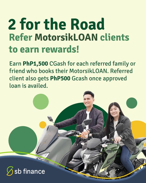 Motorcycle Member Get Member Promo Mechanics Page | SB Finance