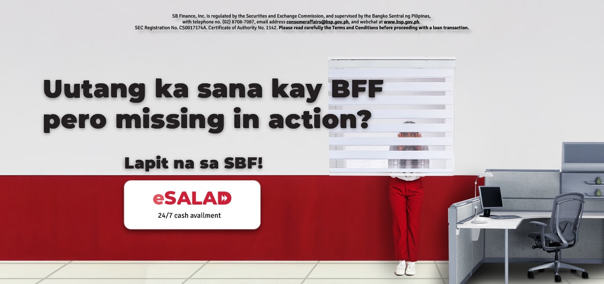 eSALAD - The salary loan you need | SB Finance | SB Finance
