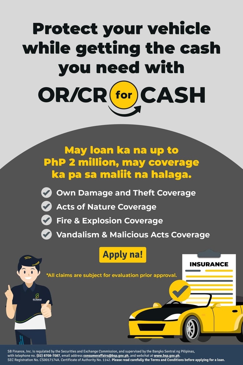 OR/CR for Cash - Sangla ORCR | SB Finance