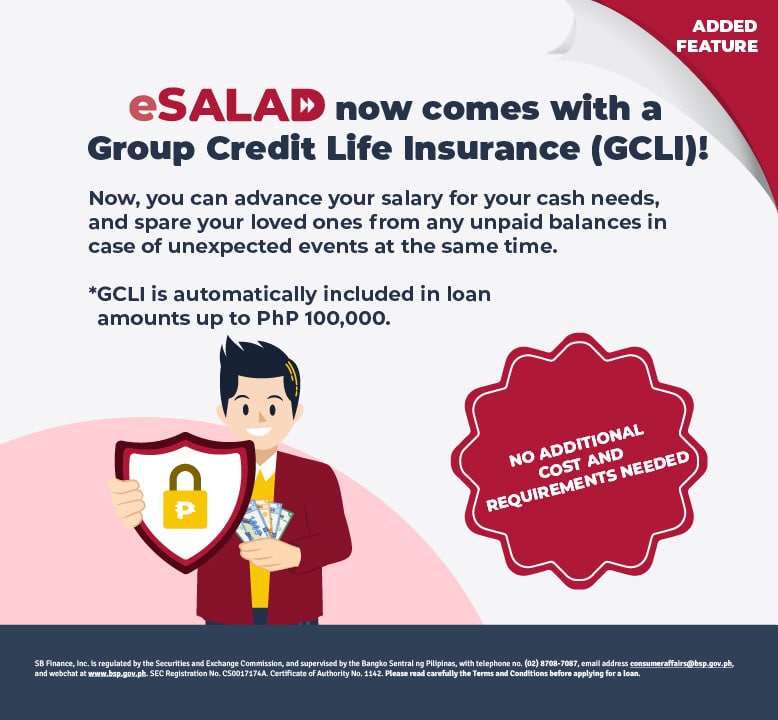 eSALAD - The salary loan you need | SB Finance | SB Finance
